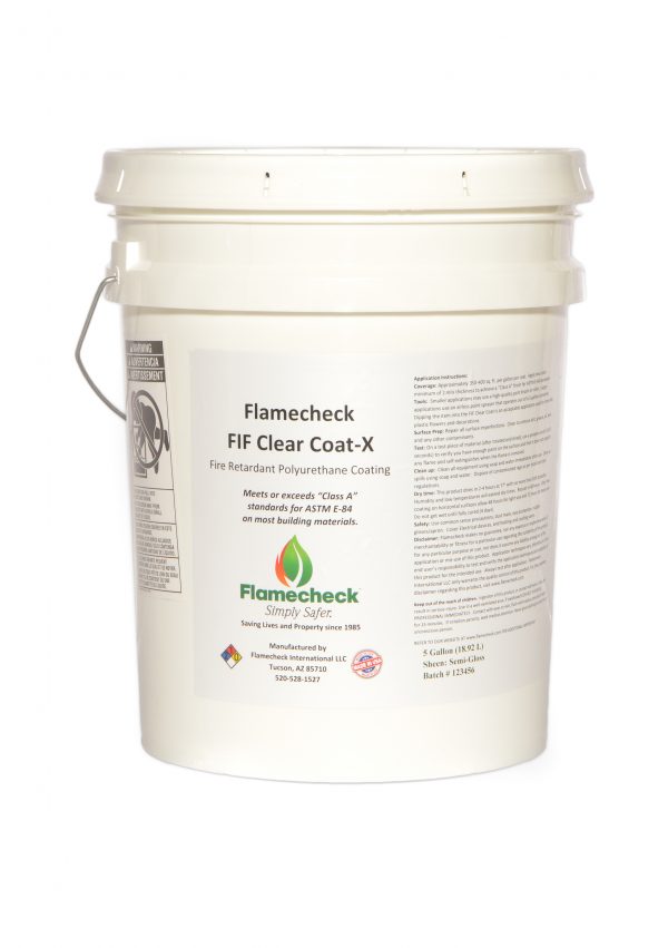 FIF Clear Coat-X | Flamecheck Fire Retardant