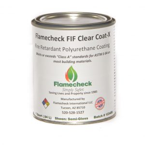 Fire Retardant Clear Coats | Flamecheck Fire Retardant